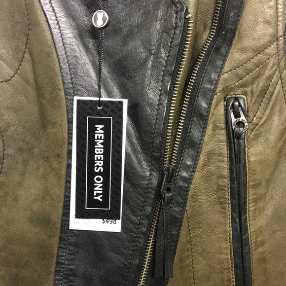 Members Only | Jackets & Coats | Members Only Genuine Leather ...